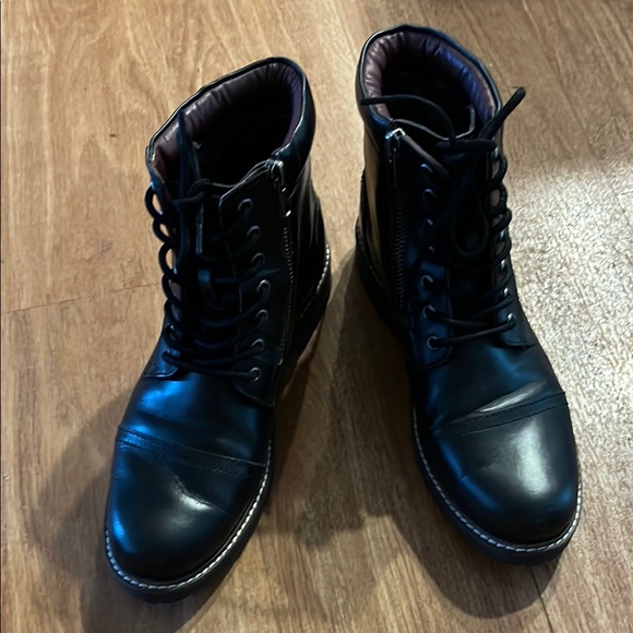 Goodwin Smith | Shoes | Goodwin Smith Ladies Black Leather Brogue Work ...